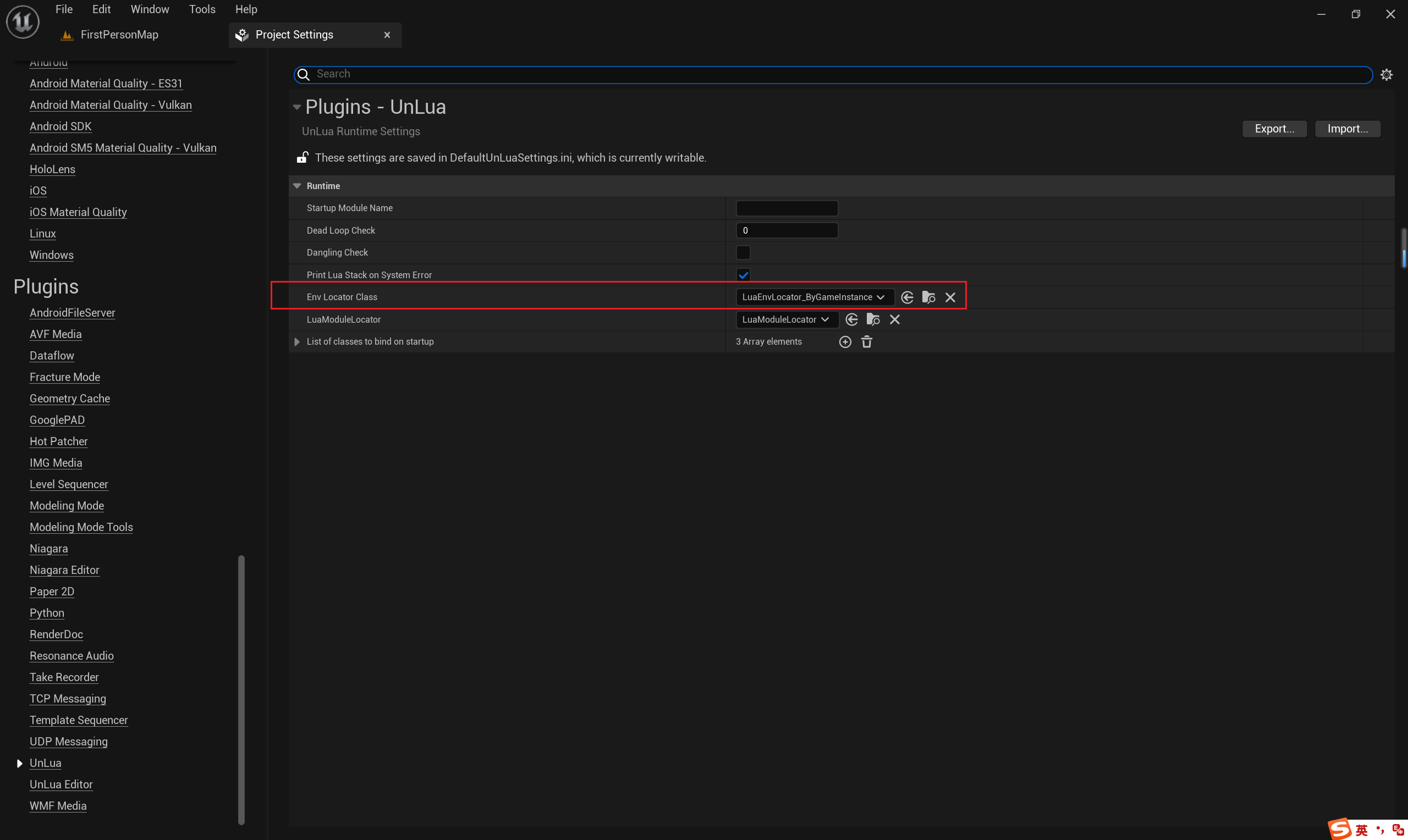 记个笔记：UE5中接入Lua脚本开发功能（UnLua）_ue5 lua 开发框架-CSDN博客