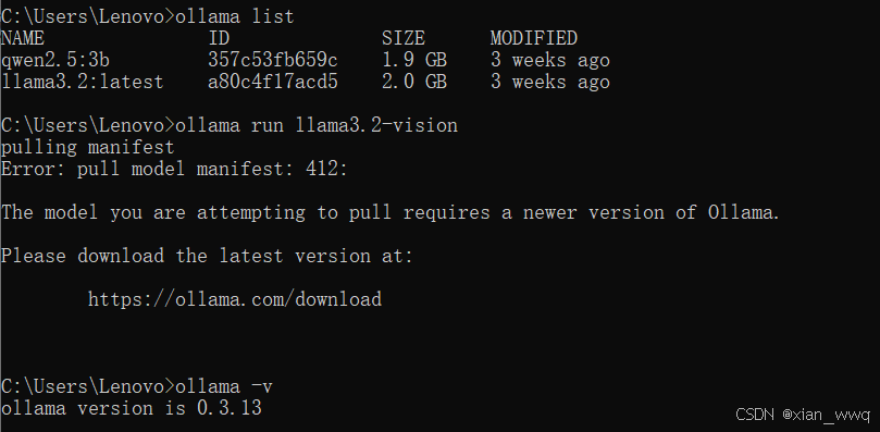 在Ollama中使用Llama3.2视觉模型-使用DeepSeekCoder工具_ollama最新版本-CSDN博客