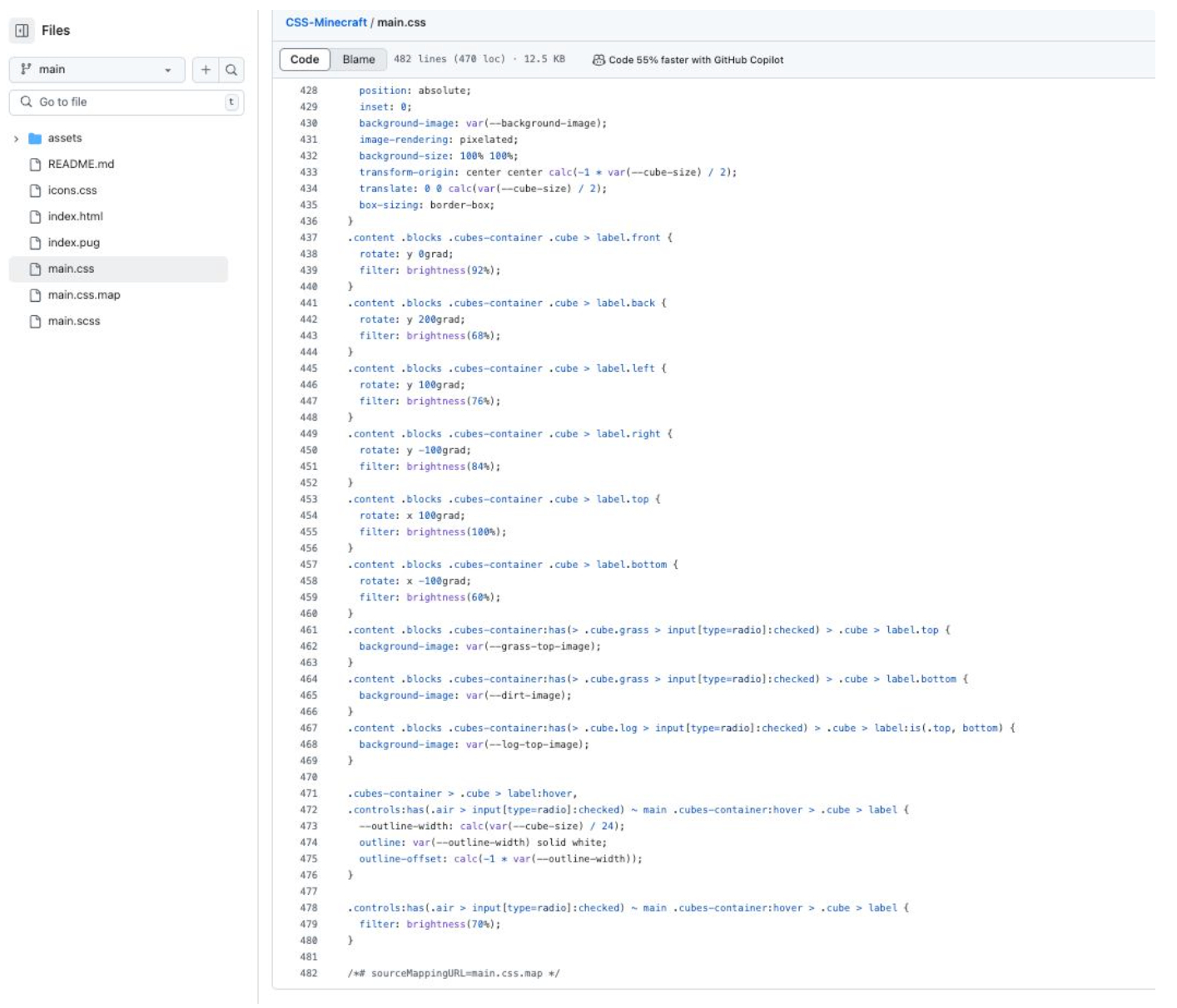 纯HTML+CSS实现《我的世界》的技术解析与创新实践_css minecraft-CSDN博客