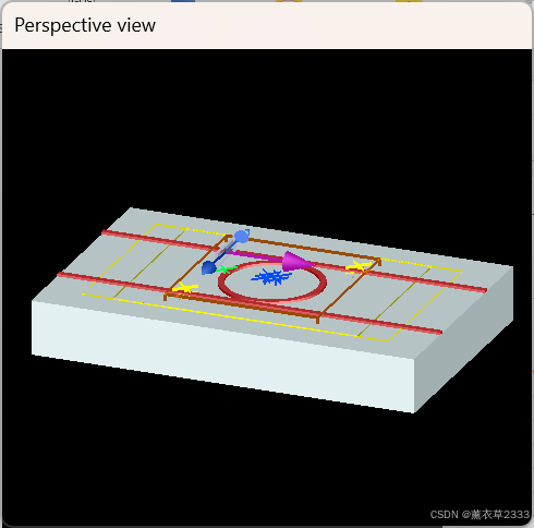 使用脚本语言实现Lumerical官方案例——环形谐振器(Ring resonator)之第一部分_varfdtd 加ports-CSDN博客
