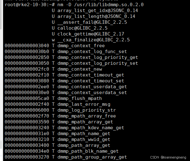 nm 命令介绍和使用案例_nm命令-CSDN博客