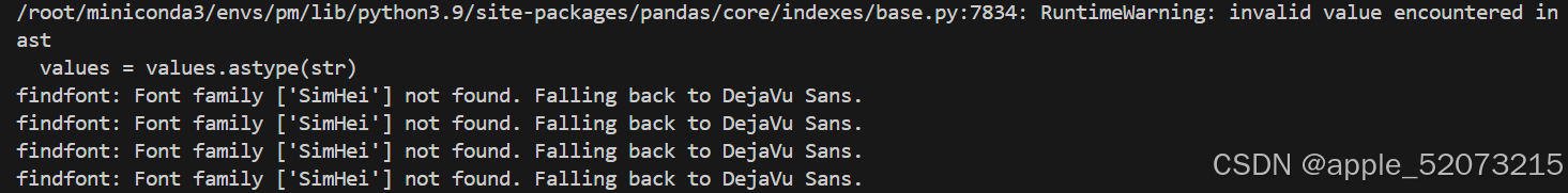 Matplotlib中文字体问题matplotlib中文字体文件下载 Csdn博客