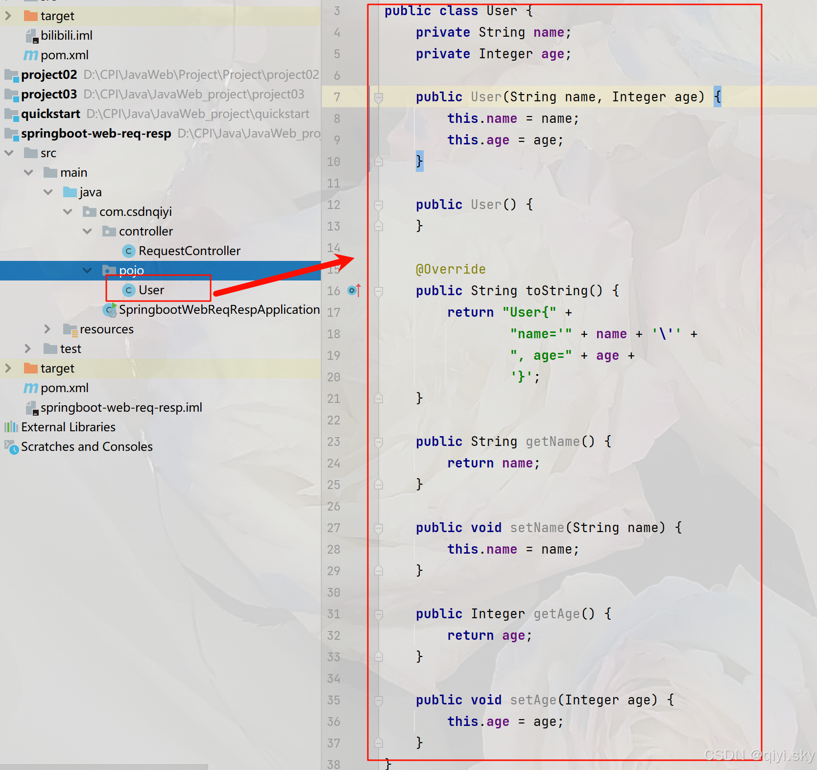 JavaWeb——请求响应（3/8）-请求：简单参数&实体参数（原始方式、SpringBoot中的方式、@RequestParam、required，简单、复杂实体参数的封装）_java请求 ...