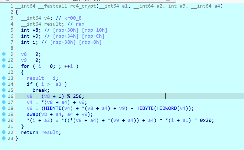 LitCTF2025--easy-rc4_nssctf2025入门题目-rc4-CSDN博客