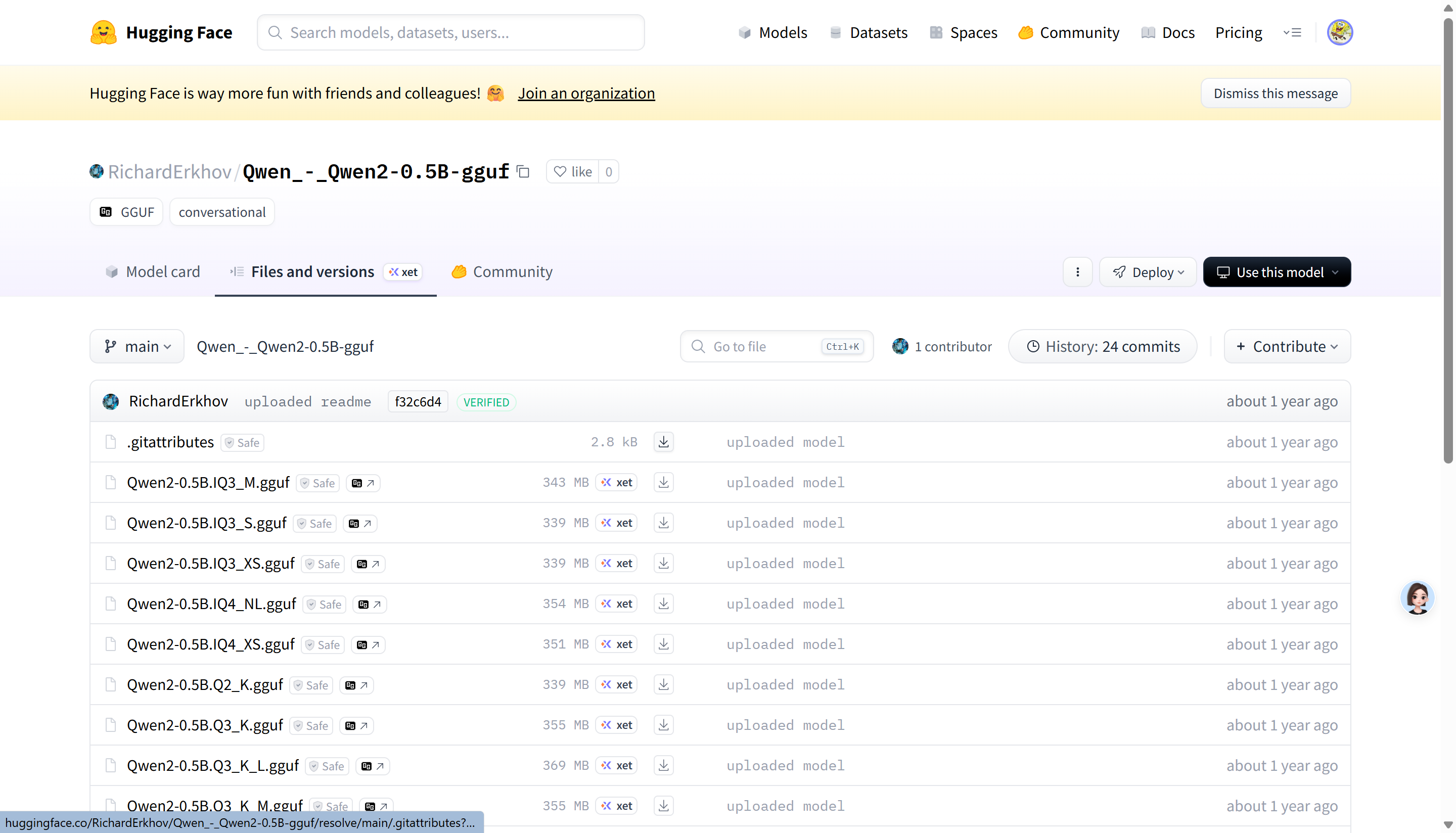 Ollama自定义导入模型——保姆级教程（CPU运行）_ollama导入gguf模型-CSDN博客