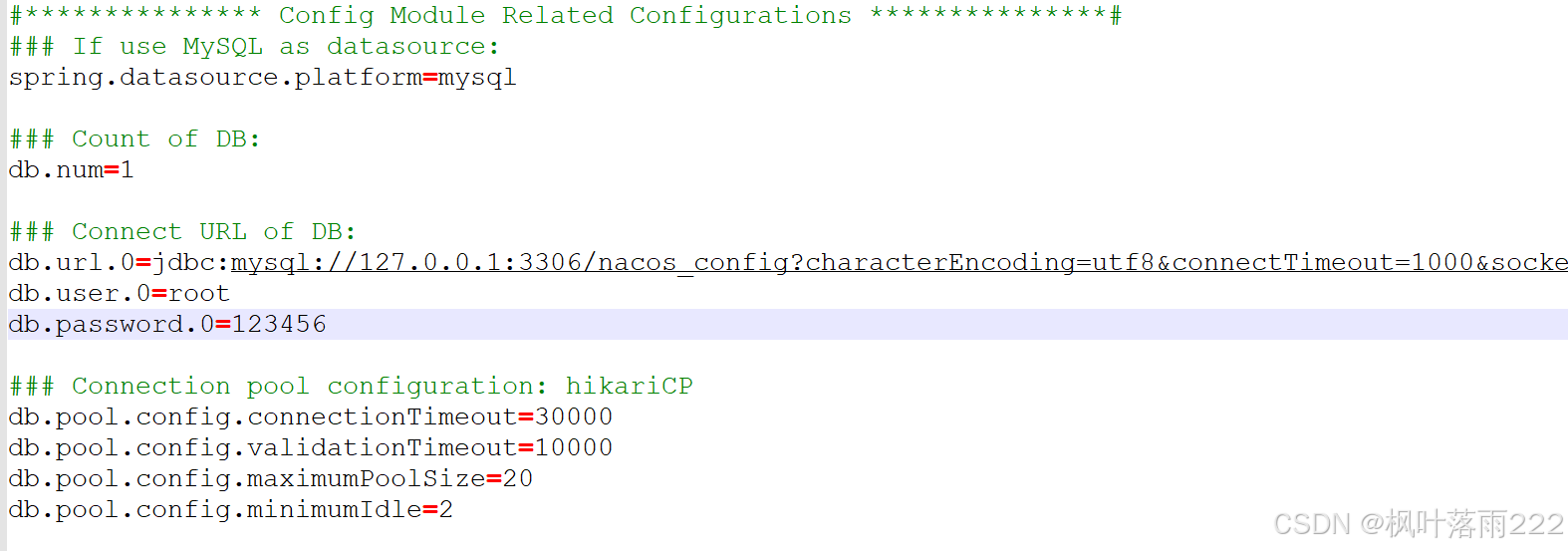 Nacos 使用及配置_nacos使用内置数据库-CSDN博客