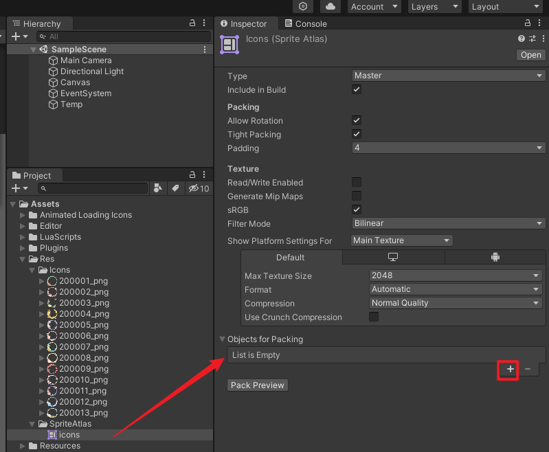 Unity Sprite Atlas打图集_unity 打图集-CSDN博客