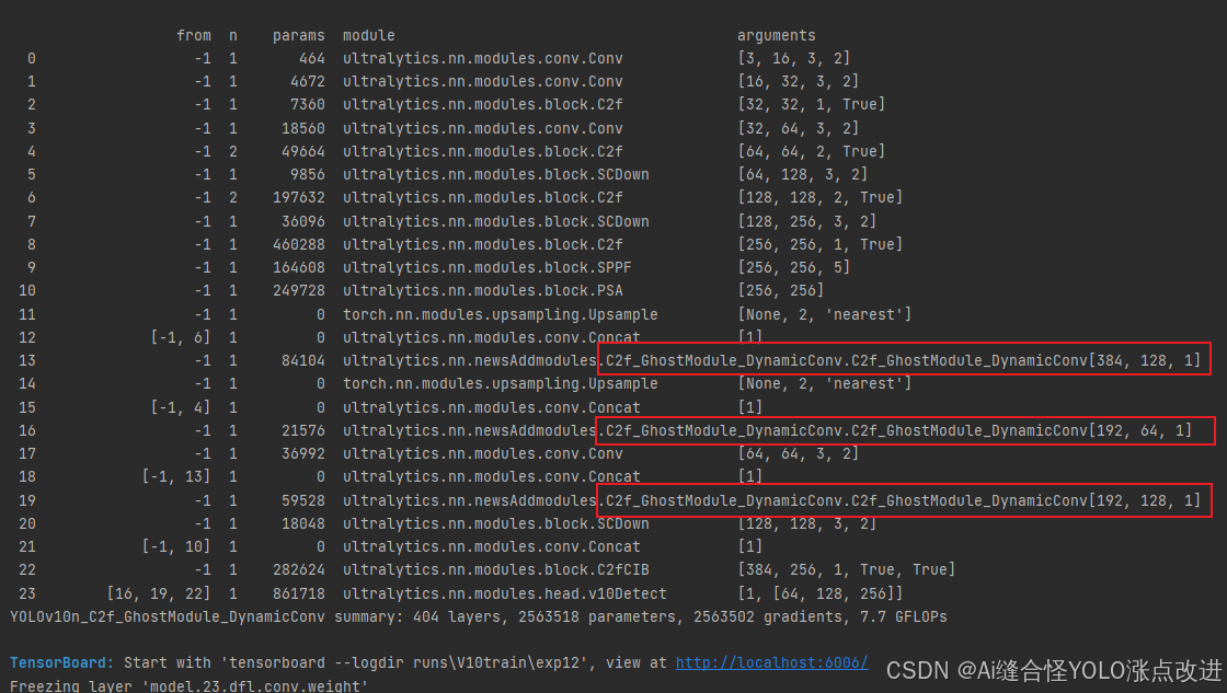 YOLOv10改进 | Conv改进篇 | YOLOv10引入DynamicConv替换普通Conv卷积下采样和C2f_GhostModule_DynamicConv替换C2f(来自 ...