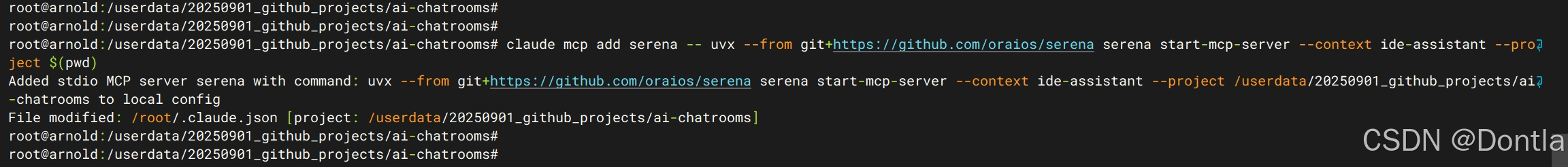 Claude Code接入Serena MCP（从符号级别提取代码实体并利用其关系结构，提升Token效率）（onboarding、memory文件）-CSDN博客
