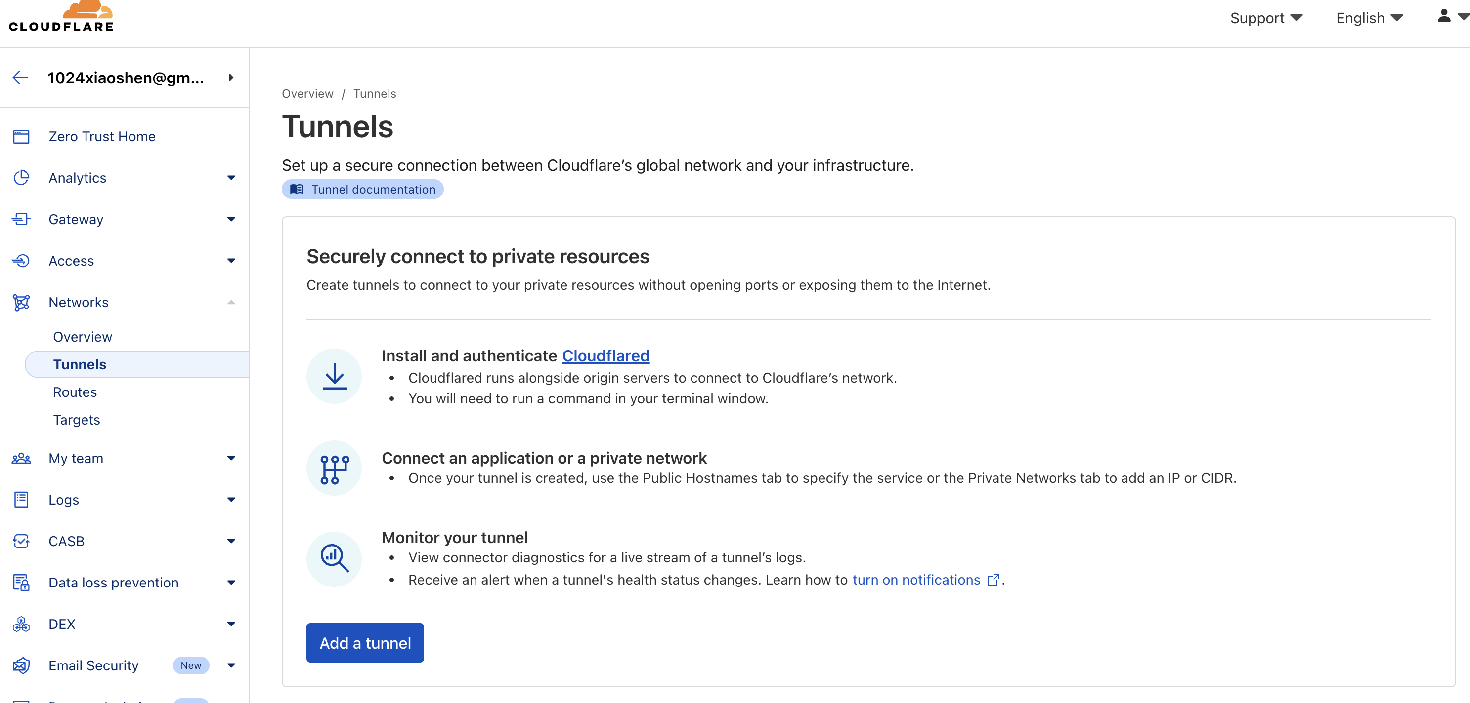免费使用cloudflare内网穿透方案，无需服务器也可以让别人访问你电脑上的服务_cloudfare 内网穿透-CSDN博客
