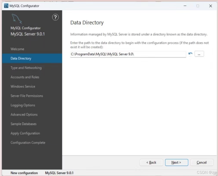 MySQL数据库 和 Navicat的安装教程_mysql configurator-CSDN博客