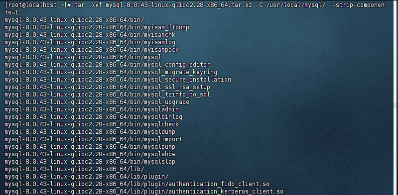 麒麟V10 Sp3安装Mysql 8.0.43全流程教程_麒麟v10安装mysql8.0-CSDN博客