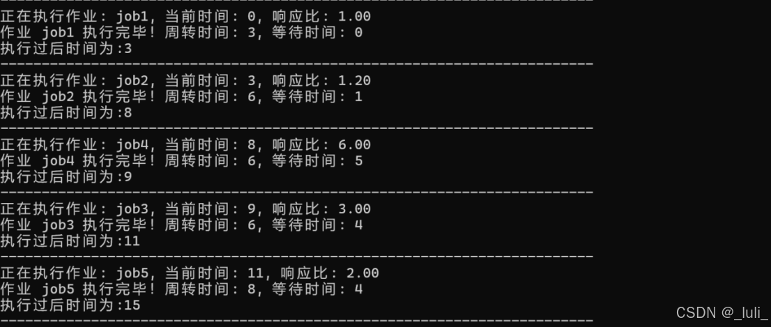 处理器调度算法模拟实现与比较cpu调度cpu调度算法的模拟实现 Csdn博客