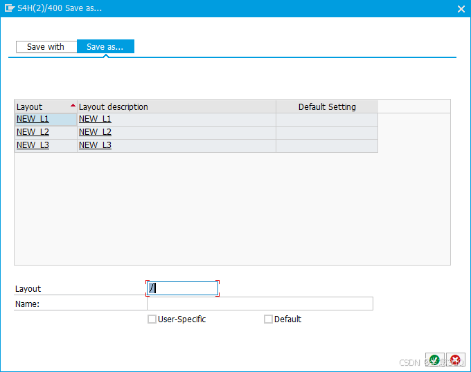 110.SAP ABAP - Function ALV - I_SAVE和IS_VARIANT - 记录_abap alv variant-CSDN博客