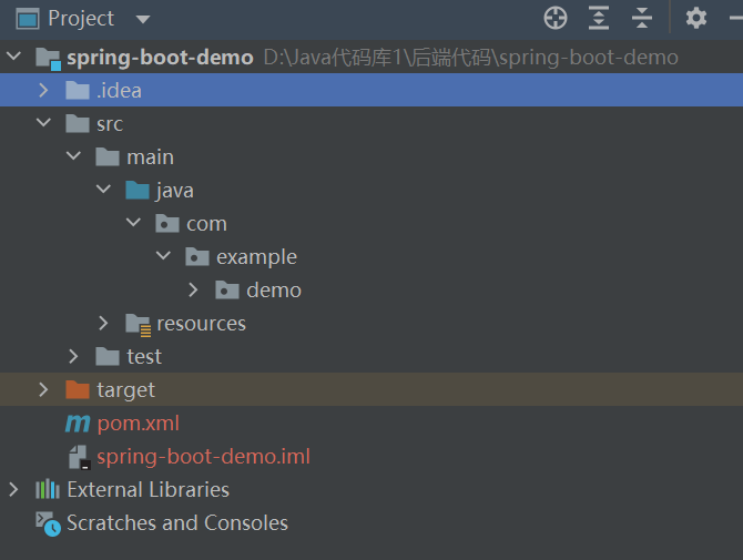 【SpringBoot】idea创建第一个Spring Boot项目_idea新建一个springboot项目-CSDN博客