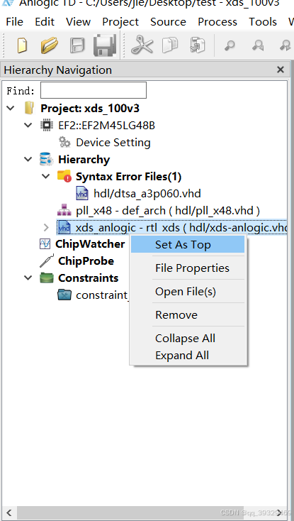 Anlogic EF2M45 XDS100V3国产化方案_ef2m45lg48b-CSDN博客