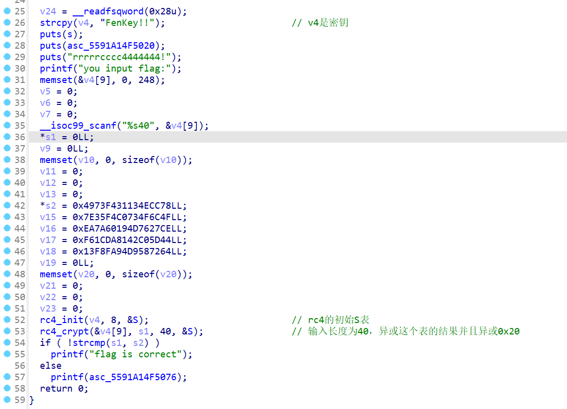 LitCTF2025--easy-rc4_nssctf2025入门题目-rc4-CSDN博客
