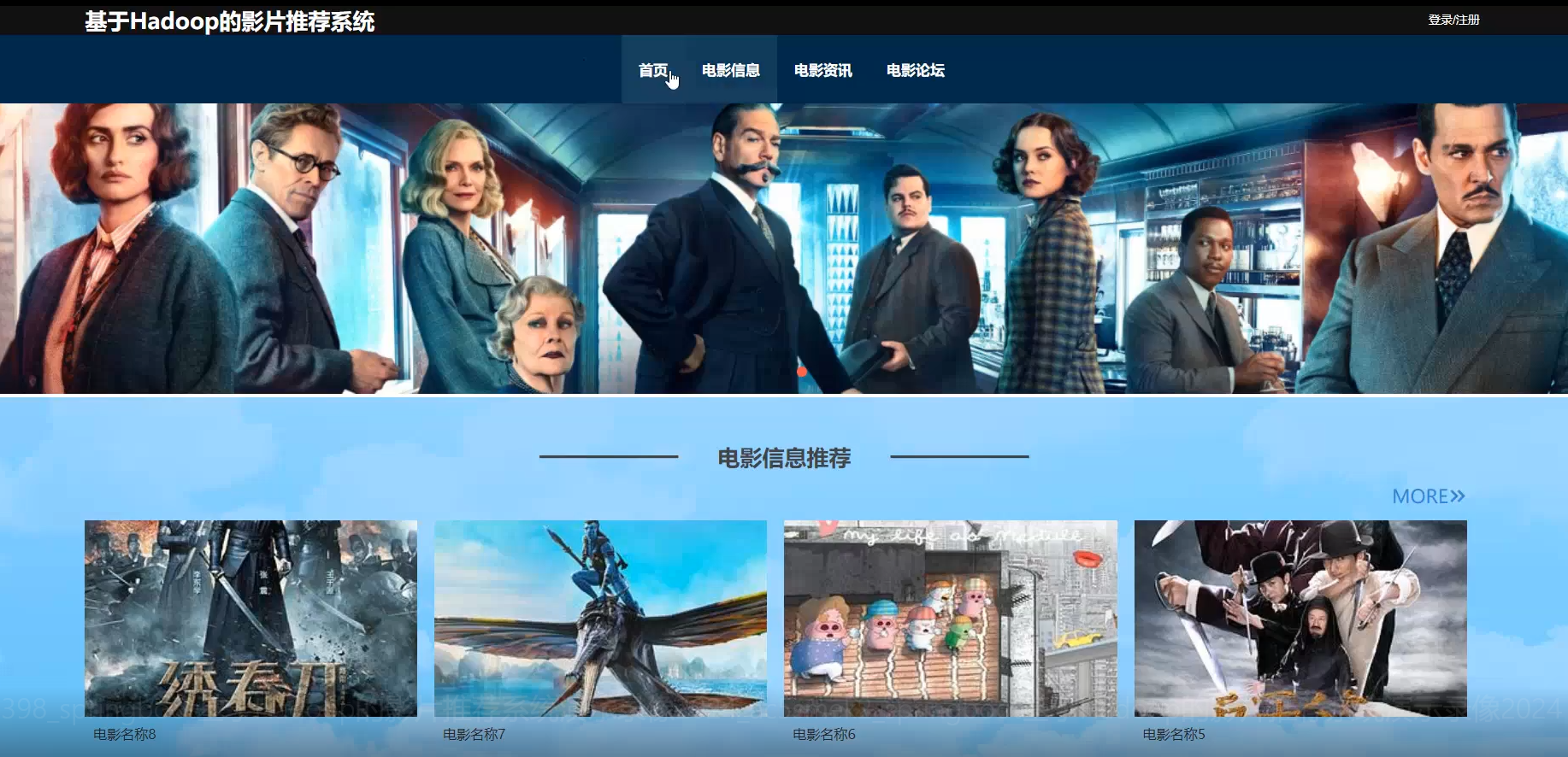 基于数据可视化+SpringBoot+Hadoop的影片推荐系统设计和实现(源码+论文+部署讲解等)-CSDN博客
