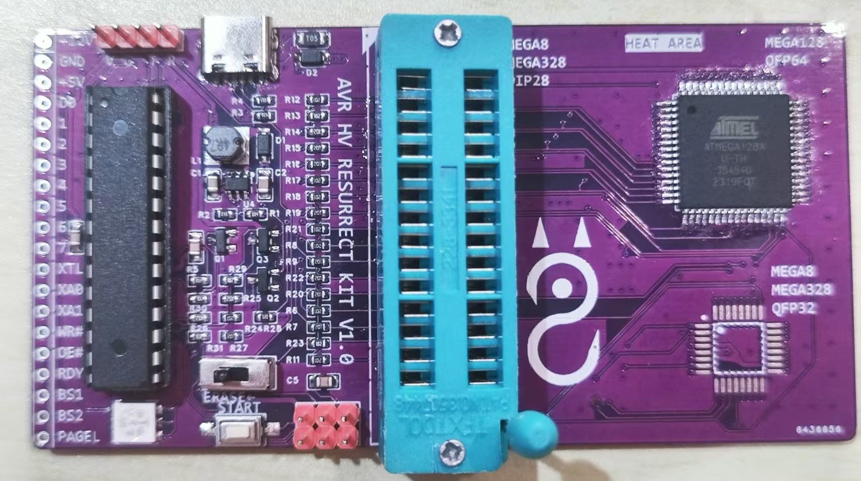 ATmega 芯片不能烧程序，快用高压编程解锁熔丝位_atmega8解锁-CSDN博客