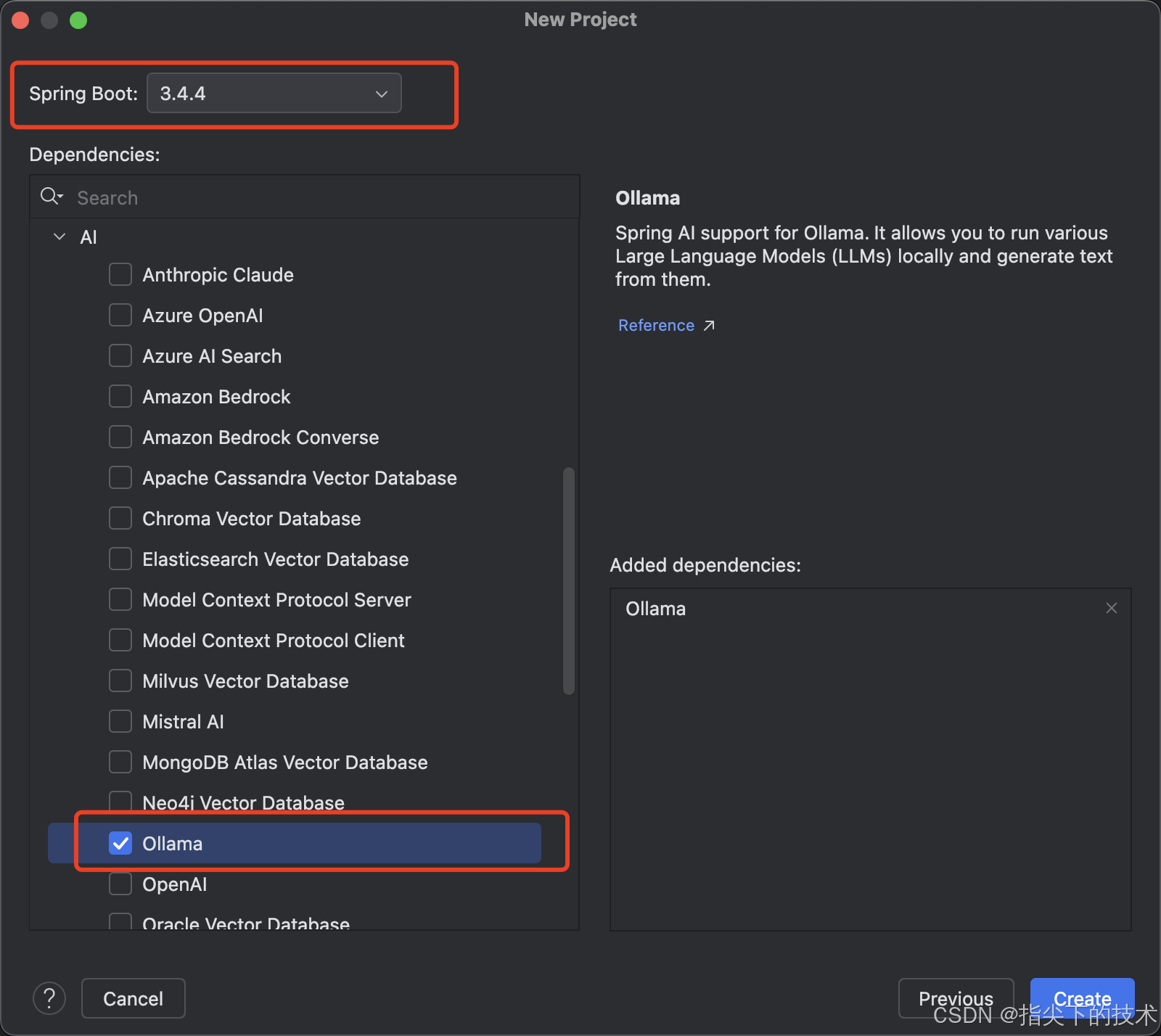 通过Spring AI调用本地Ollama模型，开发AI助手_springai 调用ollama-CSDN博客
