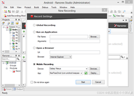 自动化测试工具Ranorex Studio（六十二）-ANDROID、IOS_ranorex studio 测试桌面程序-CSDN博客