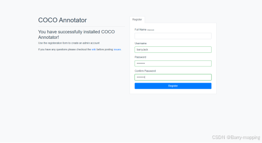 COCO Annotator标注工具安装及测试（保姆级流程含图）-CSDN博客