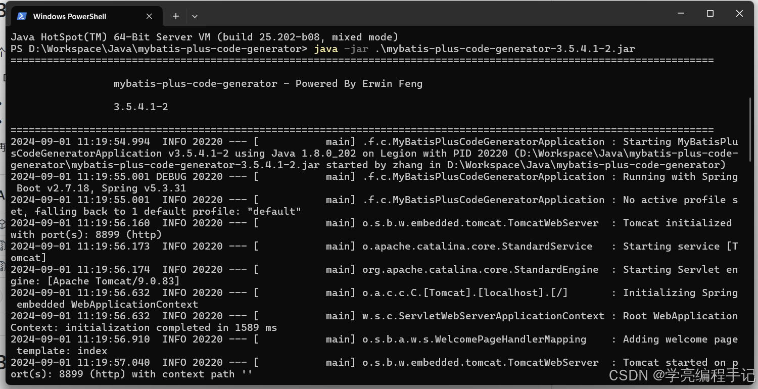 MyBatis-Plus代码生成器mybatis-plus-code-generator操作演示-CSDN博客