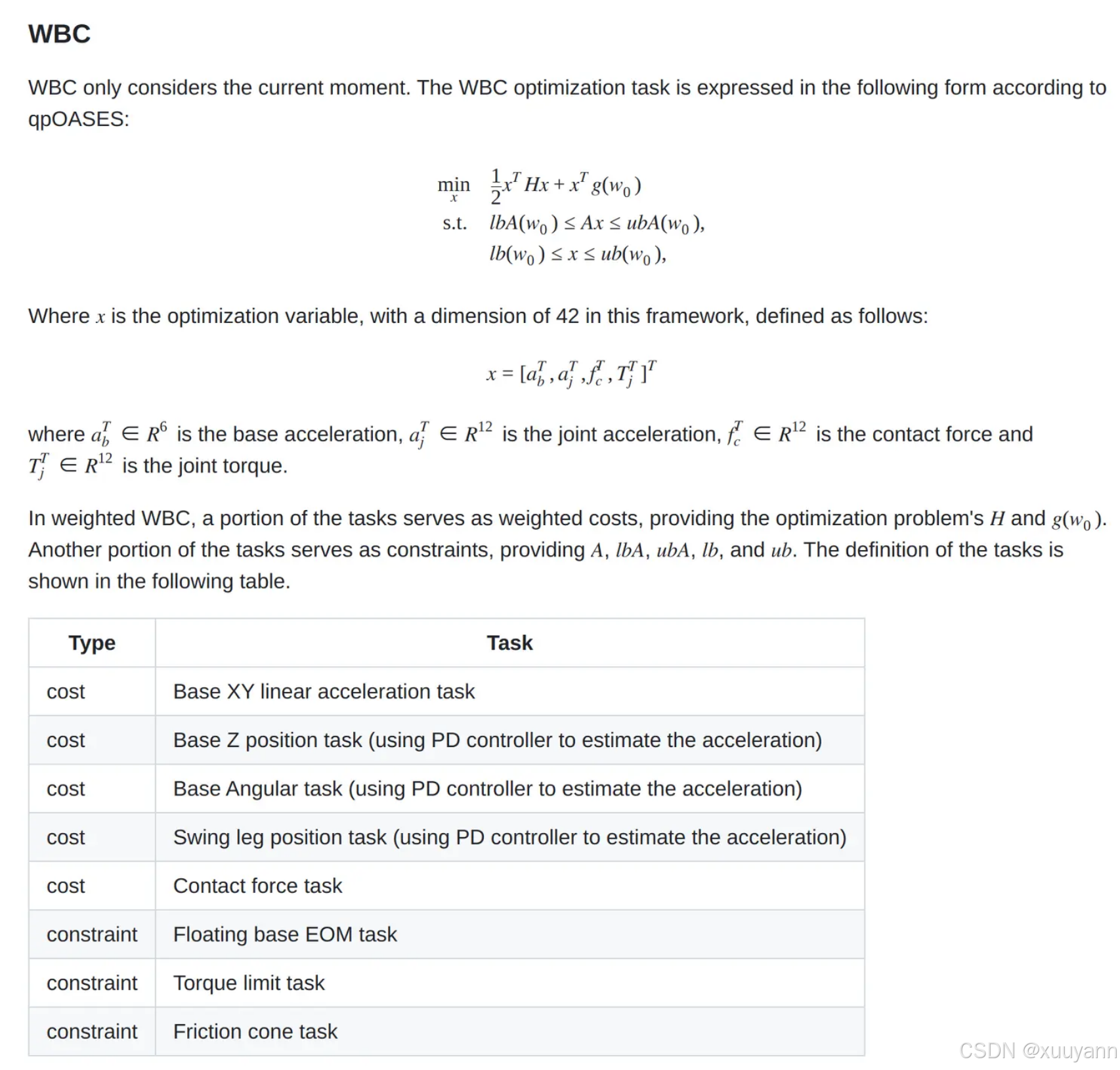 legged_control足式机器人控制框架及代码解析（二）：legged_wbc The Whole-body Controller_whole body control 如何调参-CSDN博客