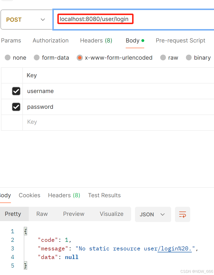 org.springframework.web.servlet.resource.NoResourceFoundException No static resource userlogin ...