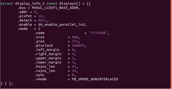 uboot移植之LCD参数说明和修改_uboot下编辑屏参-CSDN博客