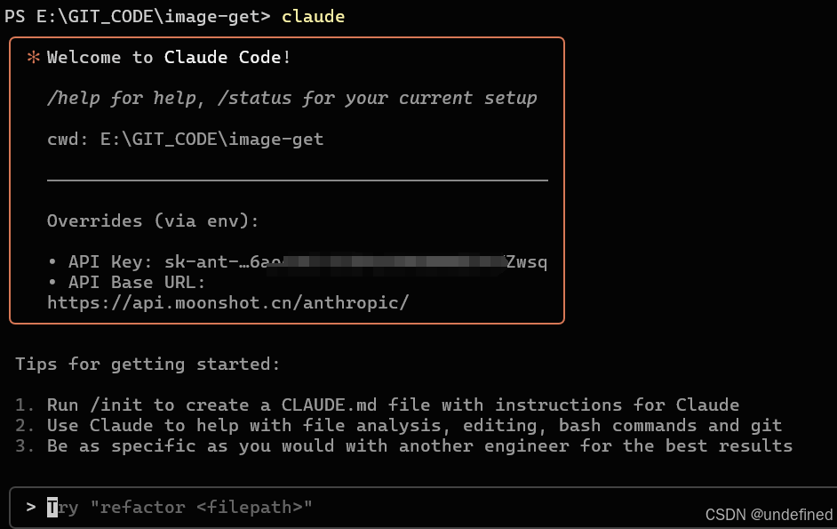 无需wsl，windows下原生使用claude code+kimi-k2配置保姆级教程_claude code kimi-CSDN博客