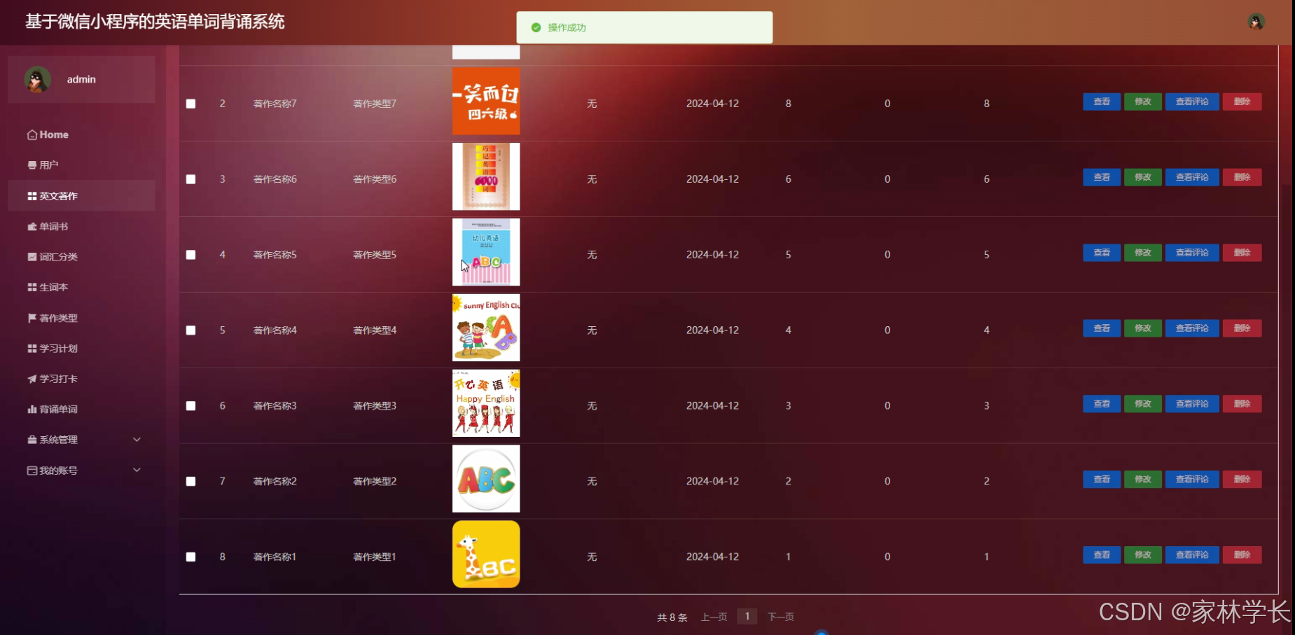 Springboot毕设基于微信小程序的英语单词背诵系统论文程序部署基于springboot的外文词汇背诵系统的设计与实现 Csdn博客