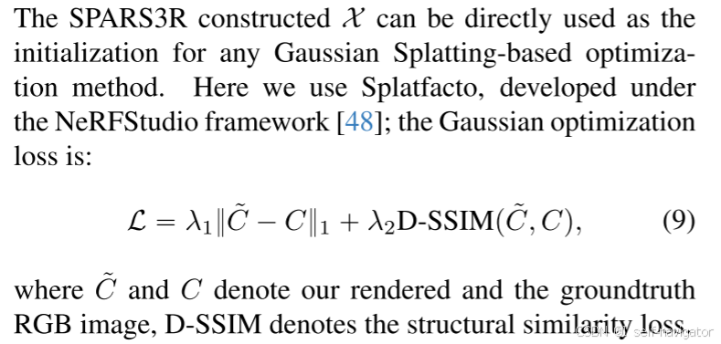 【论文笔记】利用配准方法稠密初始化GS--SPARS3R: Semantic Prior Alignment and Regularization for Sparse ...