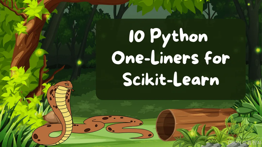 10 个 Python 单行代码搞定 Scikit-learn 任务，效率提升 80%！_kaggle数据集 python scikit-learn 代码-CSDN博客