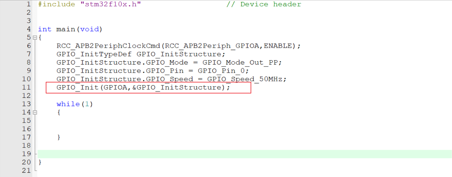 STM32教程：GPIO初始化操作和使能蜂鸣器实例（基于STM32F103C8T6最小系统板）*详细教程*_stm32 gpio初始化程序-CSDN博客