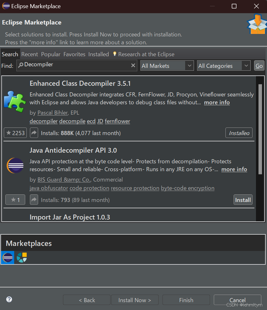 【Eclipse考古】使用Eclipse查看和反编译JAR包源码_eclipse反编译jar包-CSDN博客