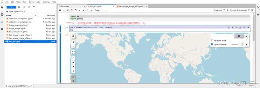 GEE基于conda环境使用python版本（Jupyter Book）_python调用gee-CSDN博客