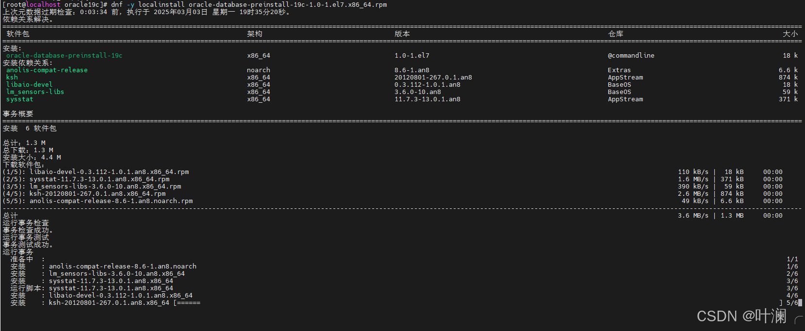 龙蜥Anolis8.9部署Oracle19c_龙蜥8.9安装oracle19c-CSDN博客