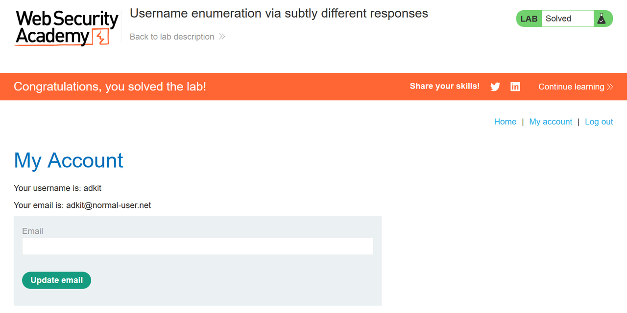 Portswigger lab--Authentication_username enumeration via different responses-CSDN博客