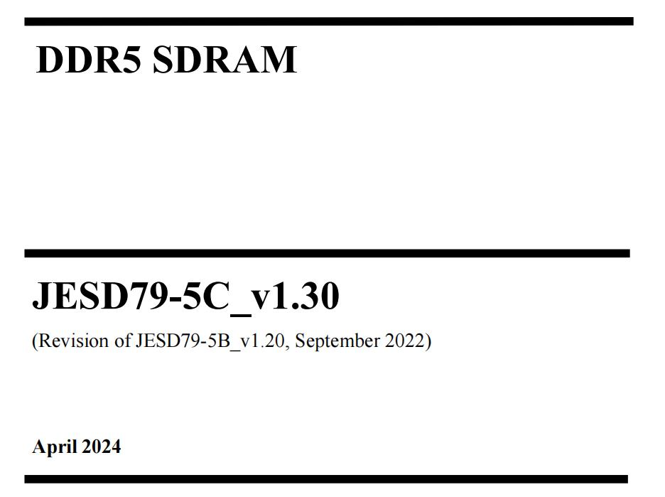 终于完成了JESD79-5C v1.30中文版-CSDN博客