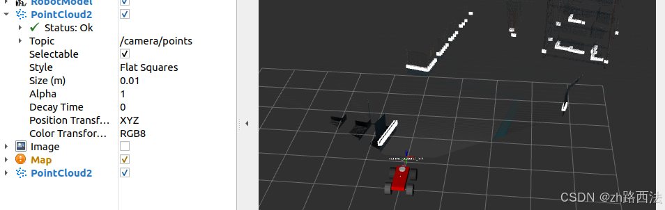 【ROS2深度RGBD相机点云仿造2D激光雷达】sensor_msgs/msg/PointCloud2转sensor_msgs/msg/LaserScan的自定义激光雷达仿真器-CSDN博客