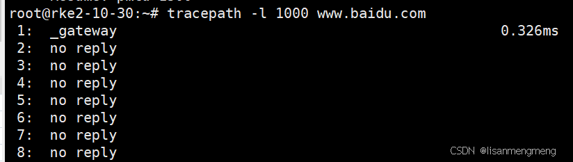 tracepath 命令介绍和使用案例_tracepath怎么用-CSDN博客