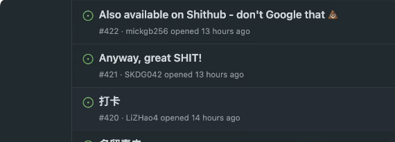 GitHub 第 10 亿个仓库封神：一个名为“shit”的空项目引爆全网！ _shit github-CSDN博客