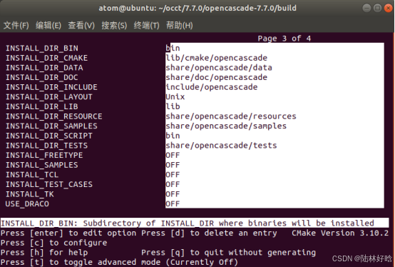 OCCT在linux以及windows下环境搭建以及测试_occt官网-CSDN博客