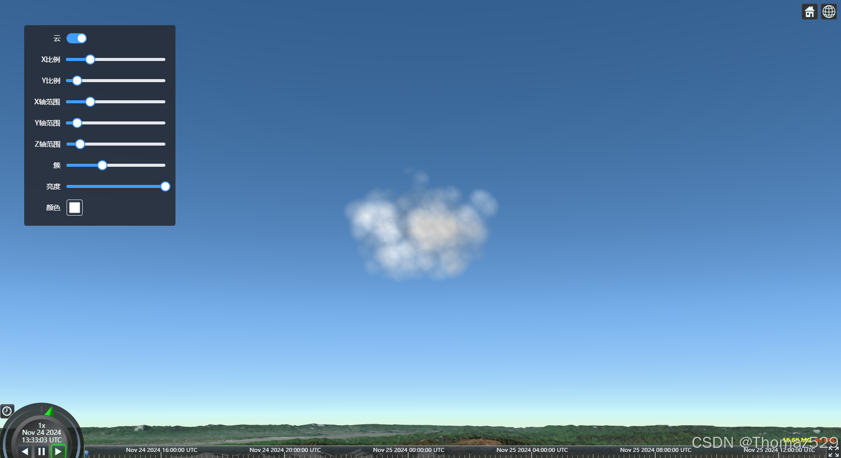 Cesium中级开发教程之十二：云朵_cesium云朵效果-CSDN博客