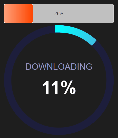 QProgressBar：常用接口、样式表及自定义进度条实现_Qt控件的定制化开发-CSDN专栏