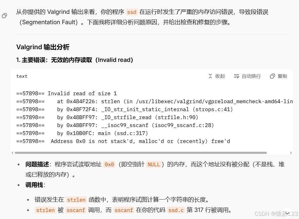 Segmentation Fault（段错误，内存溢出，指针错误）segmentation Fault怎么解决 Csdn博客