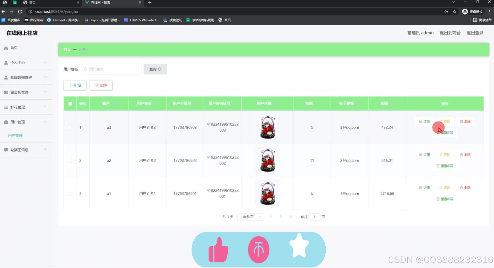 基于javaweb Jsp Ssm智能交互式在线网上花店的研发vue录像源码lw部署文档讲解等 Csdn博客 6829