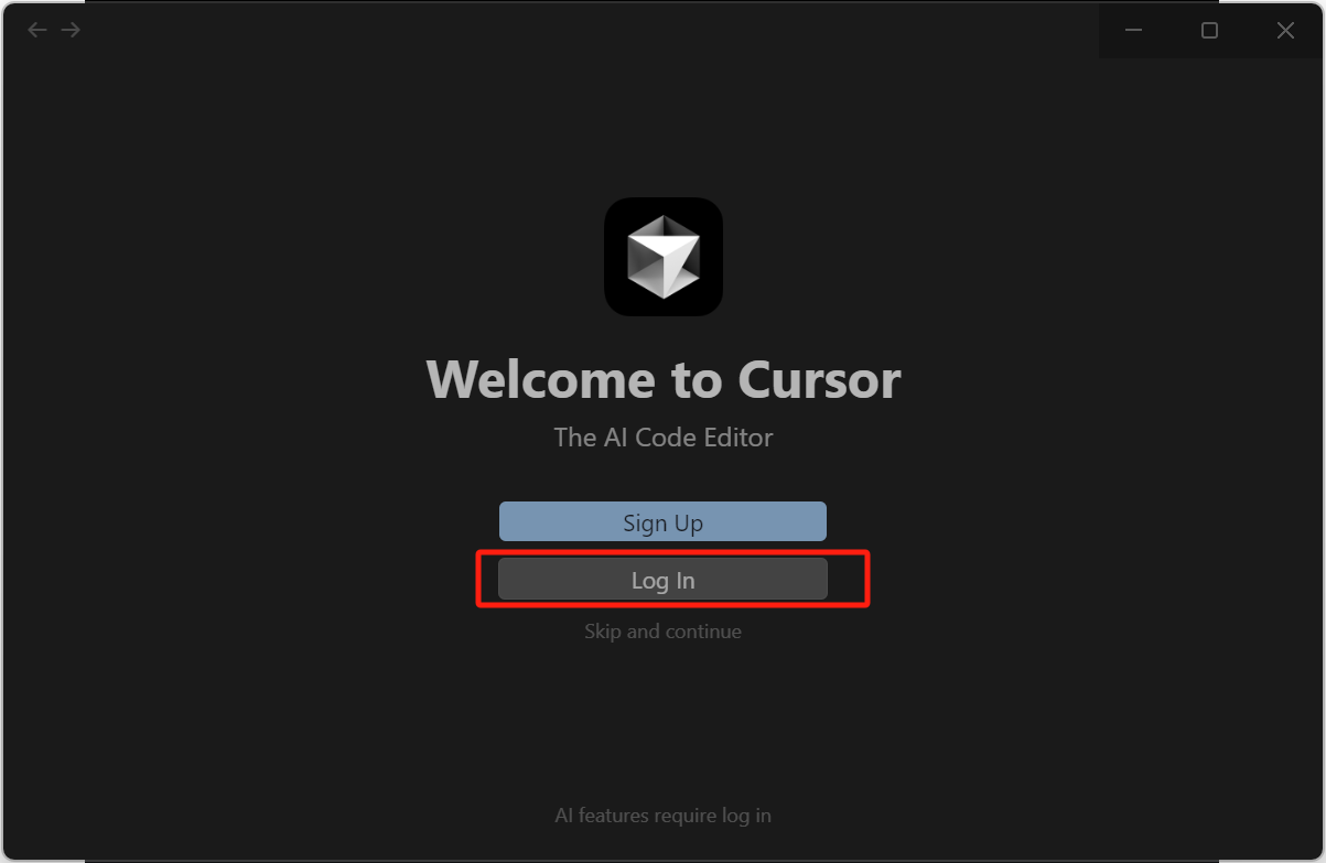 Cursor的下载及安装_cursor安装csdn-CSDN博客