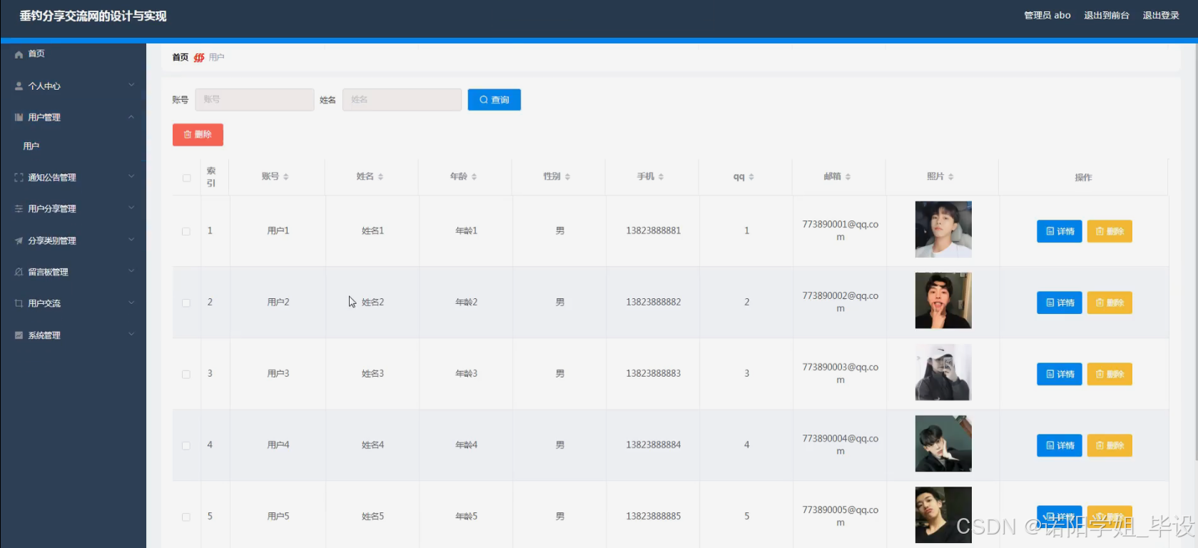 Springboot毕设 垂钓分享交流网的设计与实现 程序论文 Csdn博客
